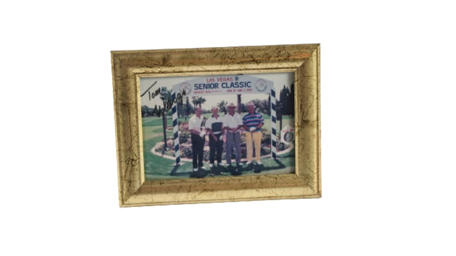Celebrity Framed Golf Photo at Indy Road Art 2021 as P45 - Mecum Auctions