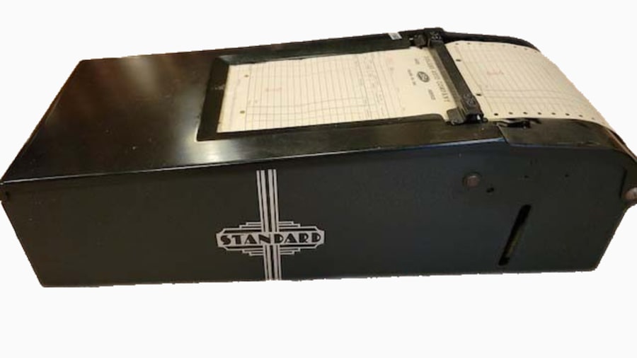 Standard Ford Receipt Machine at Indy Road Art 2021 as Q139 - Mecum ...