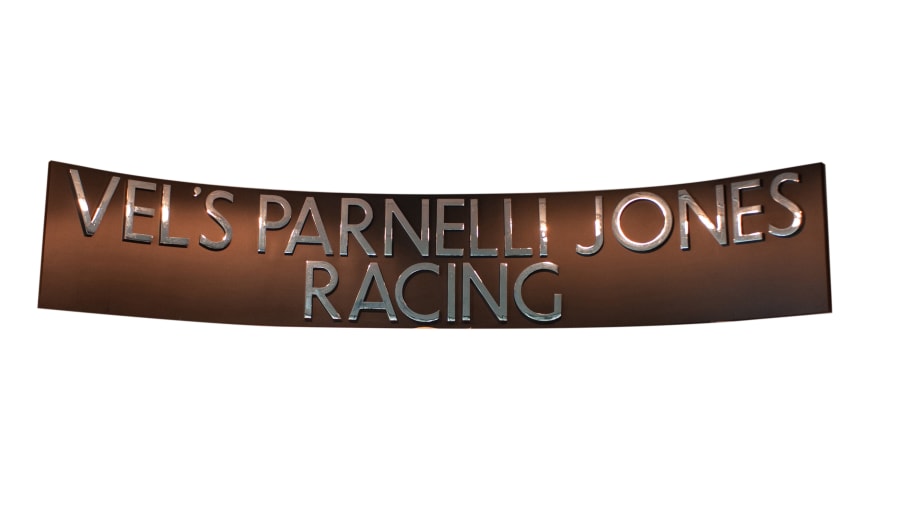 Vel's Parnelli Jones Racing Curved Display at Indy Road Art 2021 as P2 ...