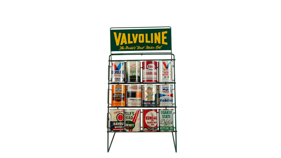 Valvoline Motor Oil Display with Cans at Indy Road Art 2022 as B157 ...