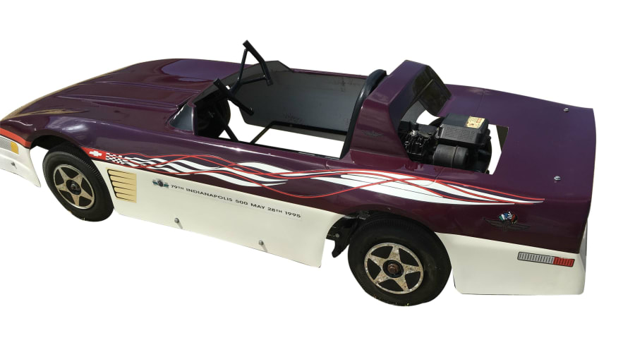 1995 Midwestern Industries Corvette Pace Car Go Kart at Indy Road Art ...