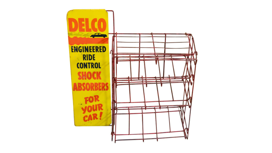 Delco Display Rack at Indy Road Art 2022 as E244 - Mecum Auctions