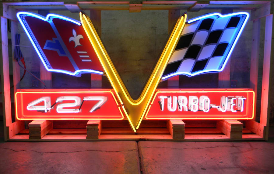 427 Turbo Jet Neon Sign for Sale at Auction - Mecum Auctions