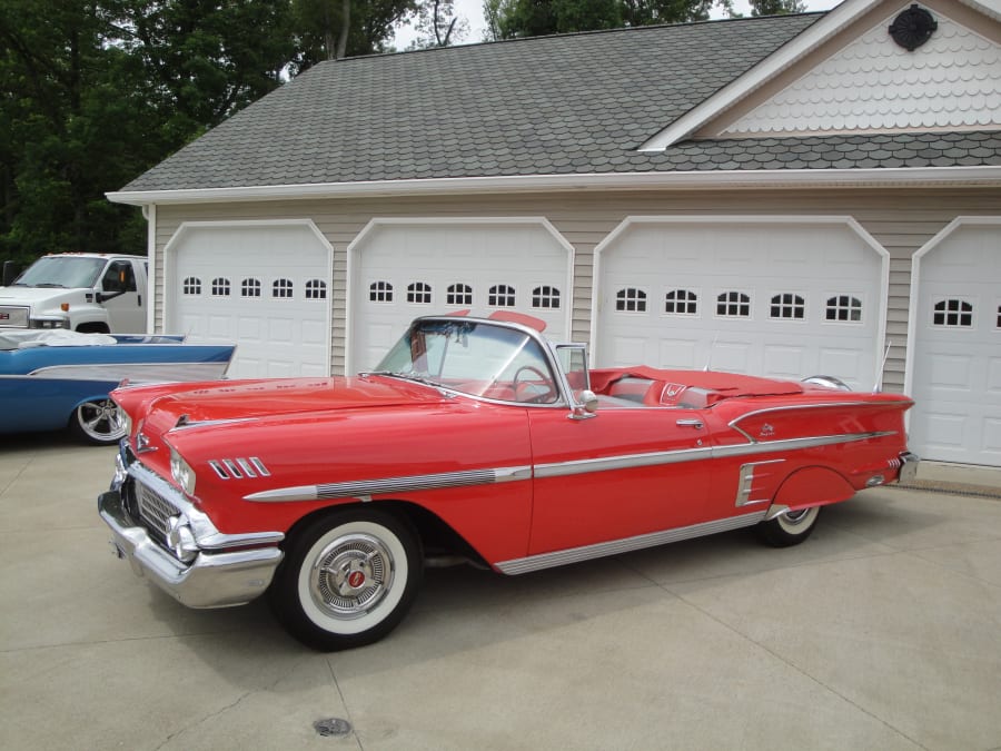 1958 Chevrolet Impala Convertible for Sale at Auction - Mecum Auctions