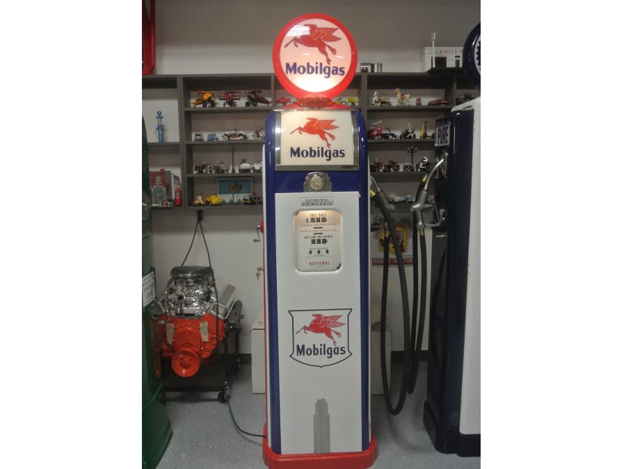 National A38 Mobil Gas Pump at Dana Mecum's 25th Original Spring ...