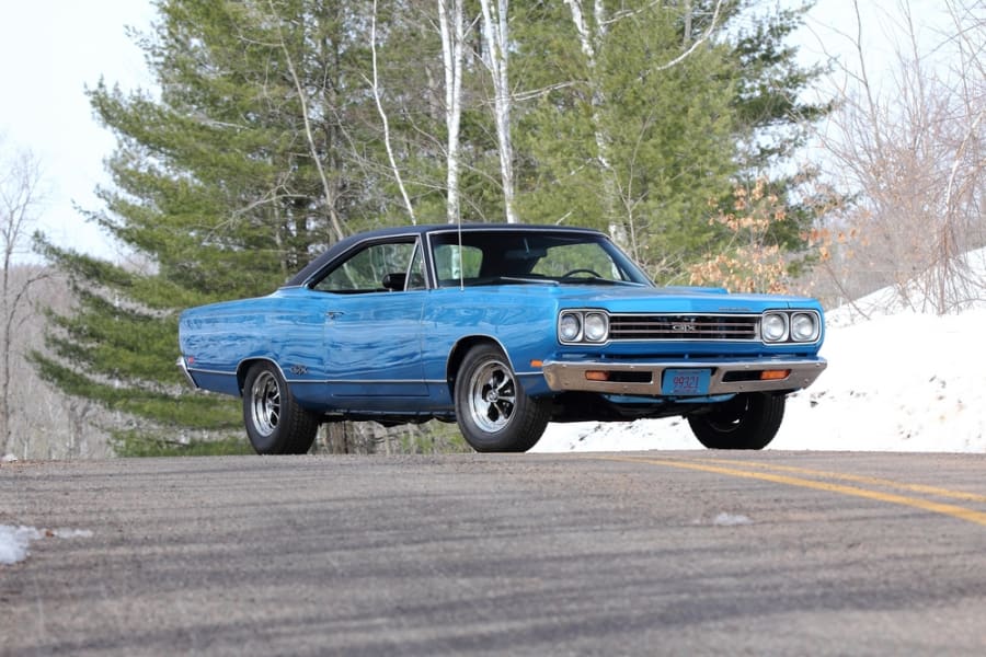 1969 Plymouth GTX at Dana Mecum's 27th Original Spring Classic 2014 as ...