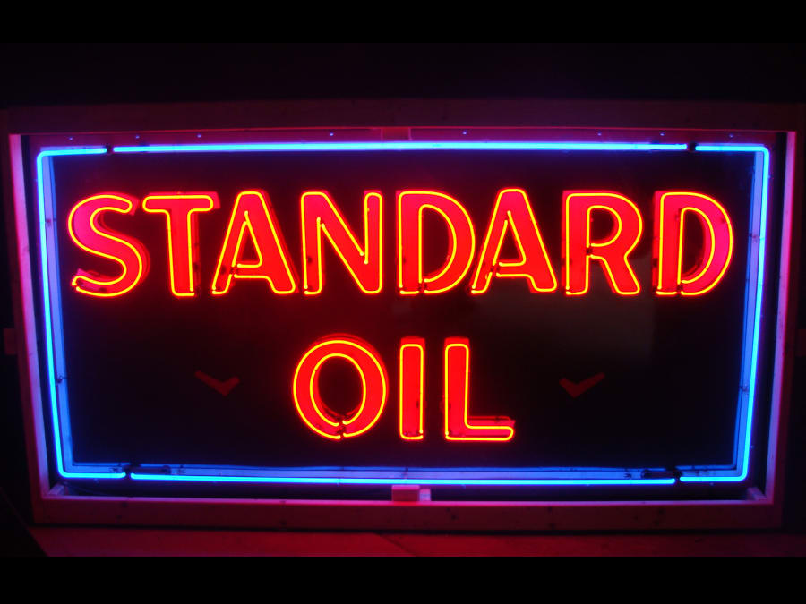 Standard Oil Neon Sign SSPN 4x8ft for Sale at Auction - Mecum Auctions