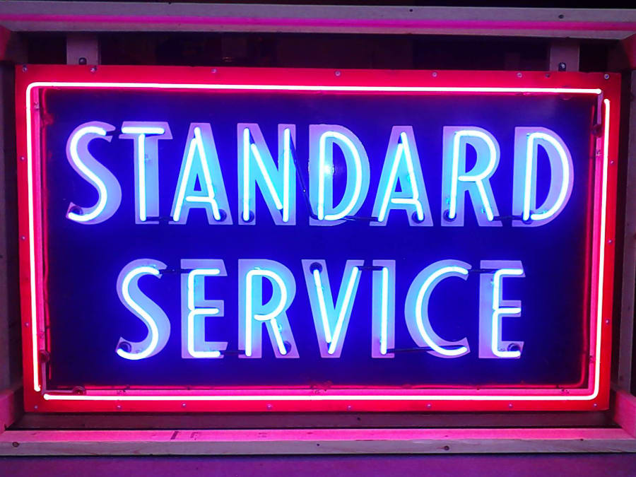 Standard Neon Sign SSPN 36x60 at Dana Mecum's 27th Original Spring ...