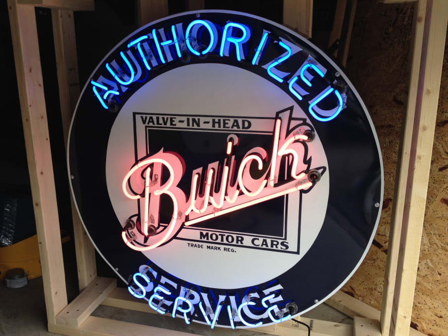 Buick Neon Sign SSPN 42in at Dana Mecum's 27th Original Spring Classic ...