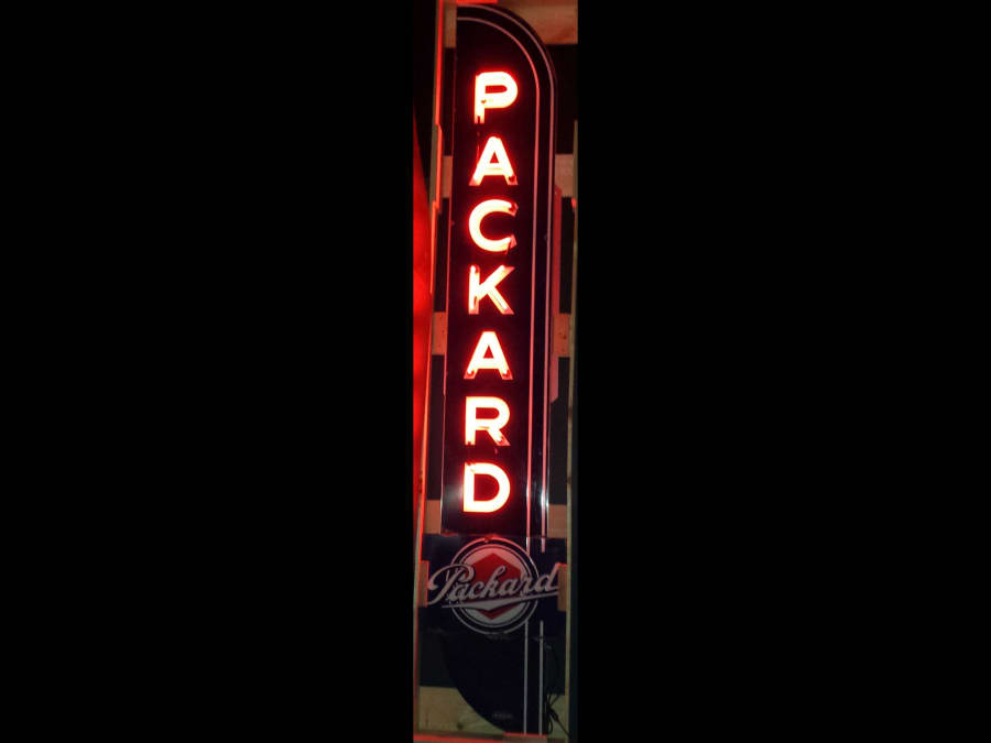 Packard Neon Sign SSPN 2ftx13ft for Sale at Auction - Mecum Auctions