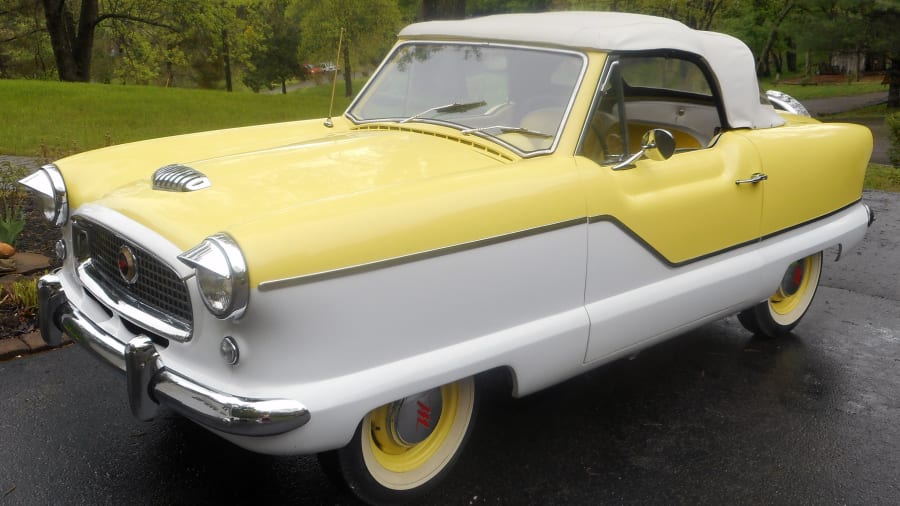 1959 Nash Metropolitan Convertible at Indy 2015 as W187 - Mecum Auctions