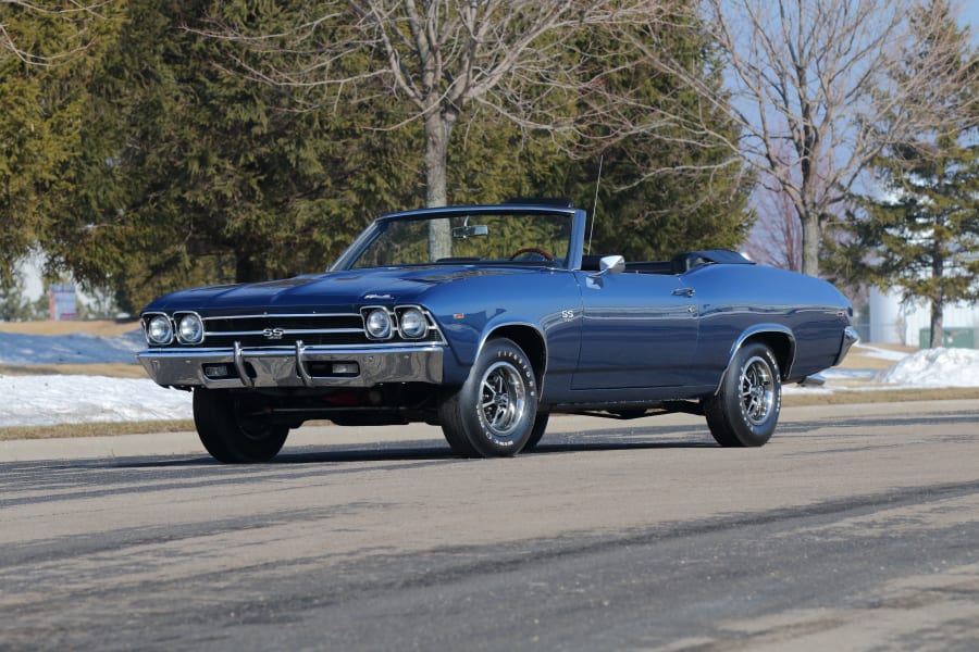 1969 Chevrolet Chevelle Convertible at Indy 2015 as S67 - Mecum Auctions