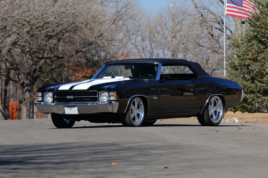 1971 Chevrolet Chevelle SS Convertible at Indy 2015 as S170 - Mecum ...
