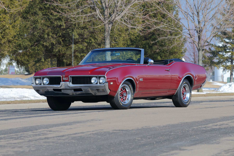 1969 Oldsmobile 442 Convertible at Indy 2015 as F199.1 - Mecum Auctions