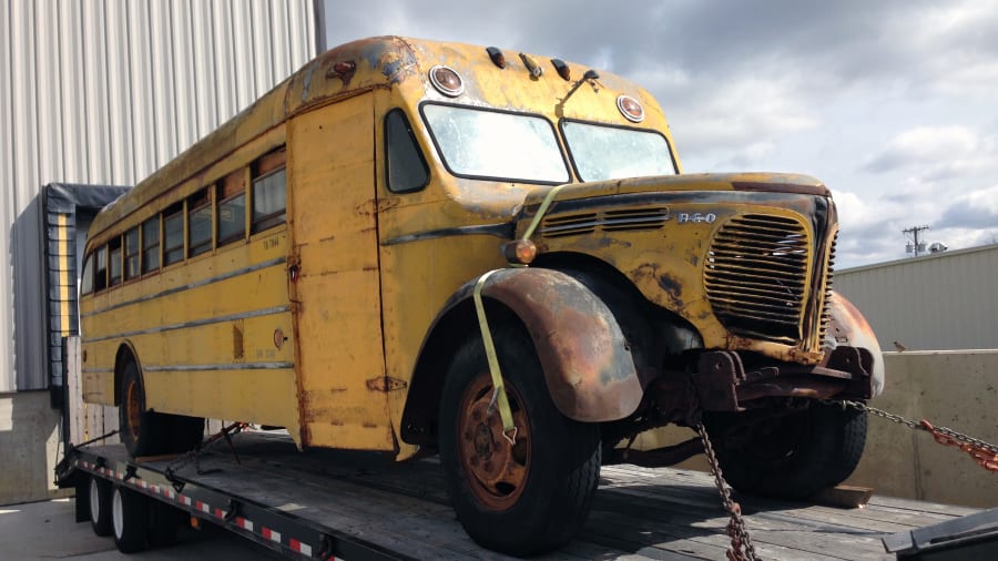 1937 REO School Bus at Indy 2016 as G96 - Mecum Auctions