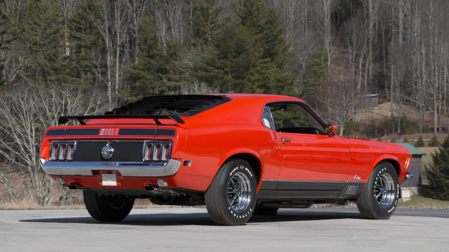 1970 Mustang Mach 1 Fastback Red