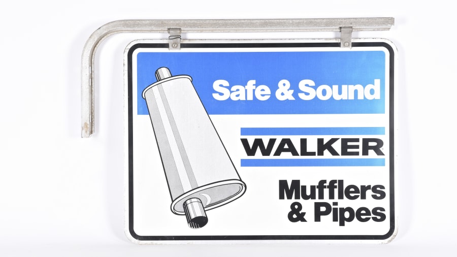 Walker Safe And Sound Sign On Bracket 25x20 for Sale at Auction - Mecum ...