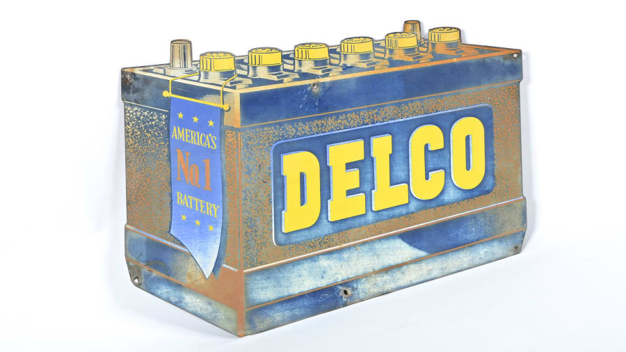 Delco Americas Number 1 Battery Sign SST 23x18 at Indy 2016 as A61 ...