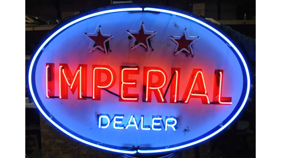 Imperial Dealer Neon Sign SSPN 72x48 for Sale at Auction - Mecum Auctions