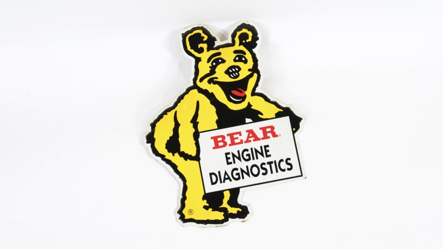 Bear Engine Diagnostics Sign SSTE 27x34 for Sale at Auction - Mecum ...