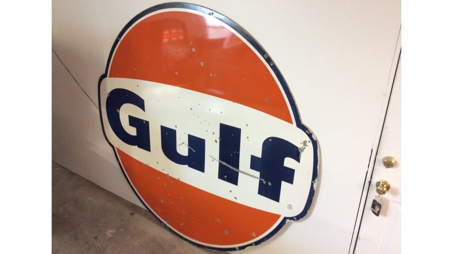 Gulf Pole Sign DSP 76x72 at Indy 2016 as B72 - Mecum Auctions