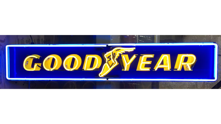 Goodyear Horizontal Neon Sign SSTN at Indy 2016 as H72 - Mecum Auctions