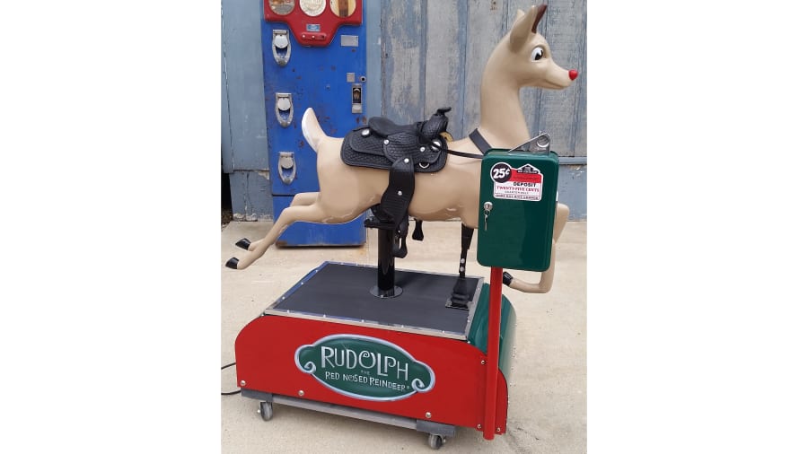 Rudolph Coin Op Kiddie Ride 52x56x19 for Sale at Auction - Mecum Auctions