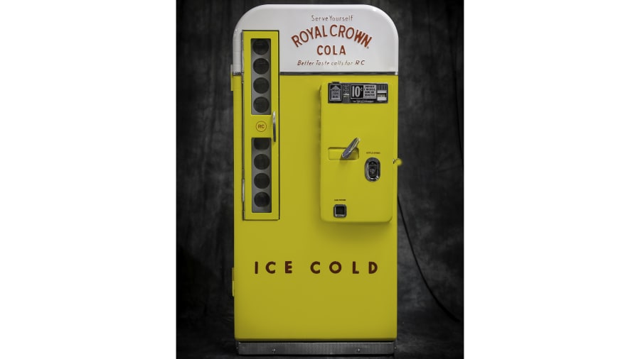 Vendo 81d Royal Crown Cola Machine Custom Made 16x58x27 at Indy 2016 as ...