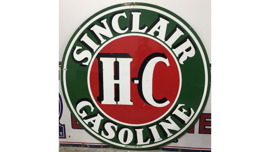 Sinclair HC Gasoline Sign DSP 72x72 at Indy 2016 as K74 - Mecum Auctions