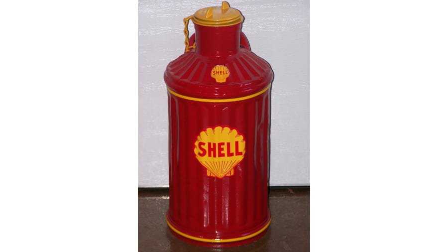 5 Gallon Shell Gas Can Restored for Sale at Auction - Mecum Auctions