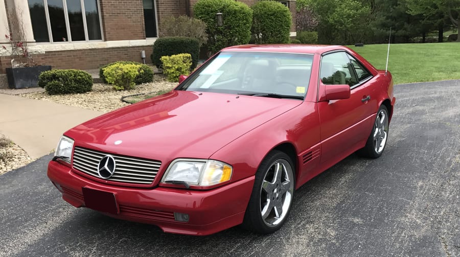 1995 Mercedes-Benz SL500 Convertible for Sale at Auction - Mecum Auctions