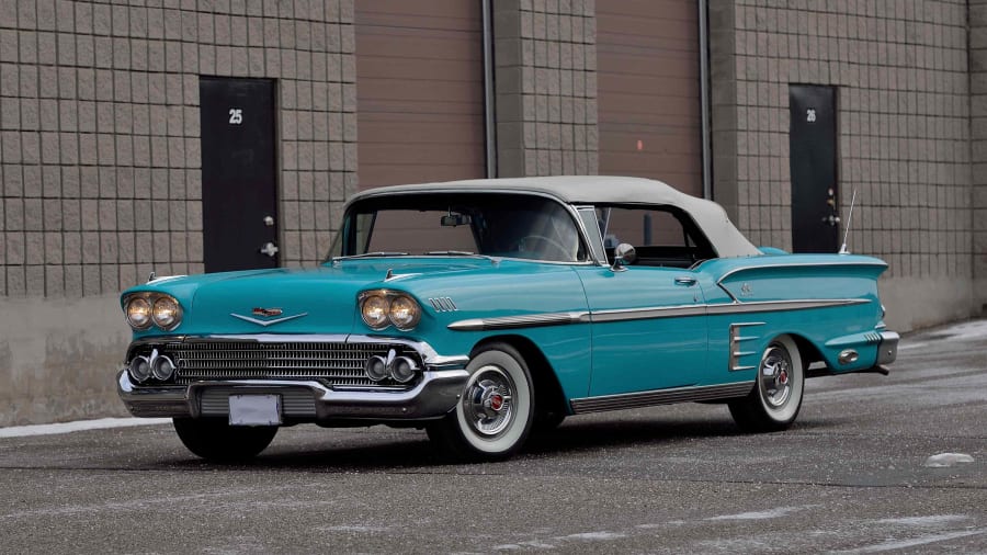 1958 Chevrolet Impala Convertible for Sale at Auction - Mecum Auctions