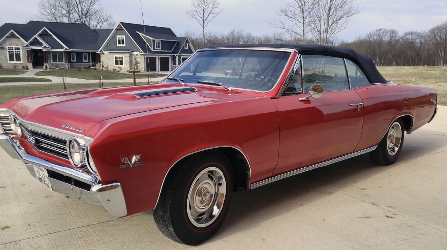 1967 Chevrolet Chevelle SS Convertible at Indy 2017 as S36 - Mecum Auctions