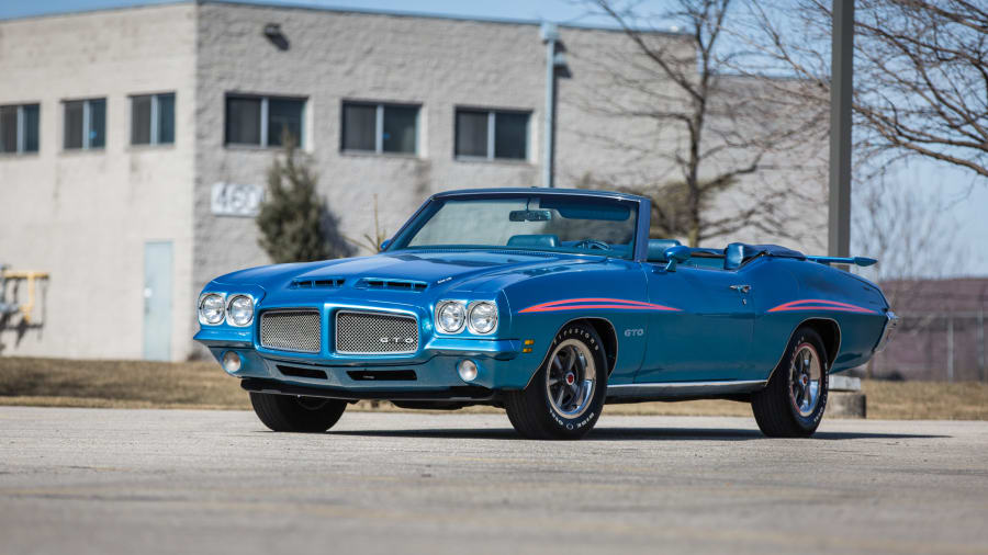 1971 Pontiac GTO Convertible for Sale at Auction - Mecum Auctions