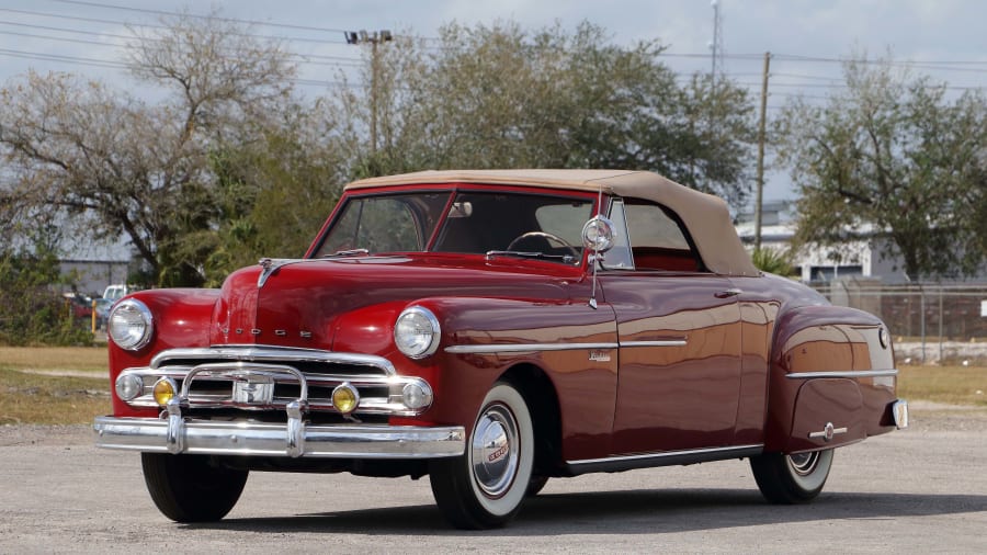 1950 Dodge Wayfarer Convertible for Sale at Auction - Mecum Auctions