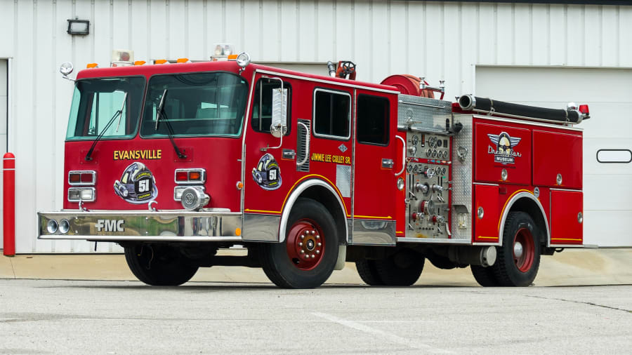 1990 Spartan Pumper Fire Truck at Indy 2018 as T239 - Mecum Auctions