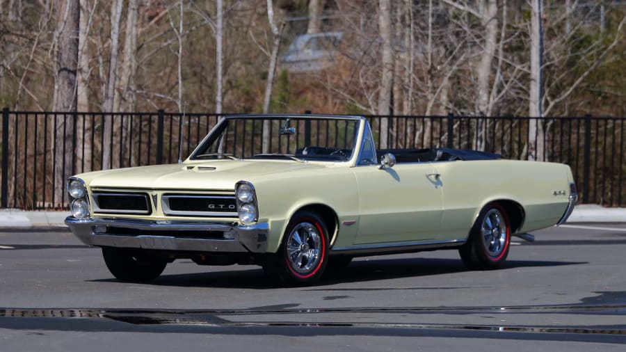 1965 Pontiac GTO Convertible for Sale at Auction - Mecum Auctions