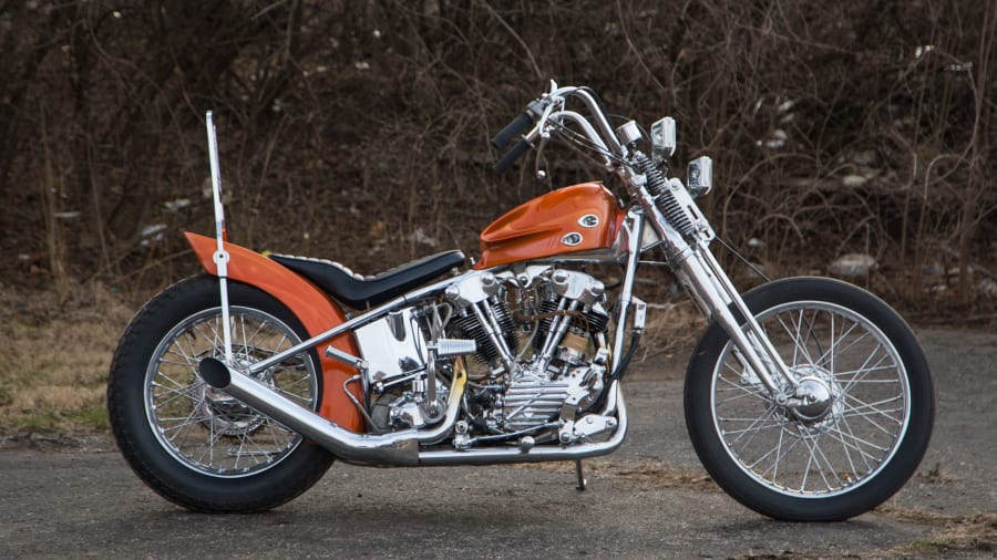 1947 Harley-Davidson Knucklehead Custom at Indy 2018 as S31.1 - Mecum ...
