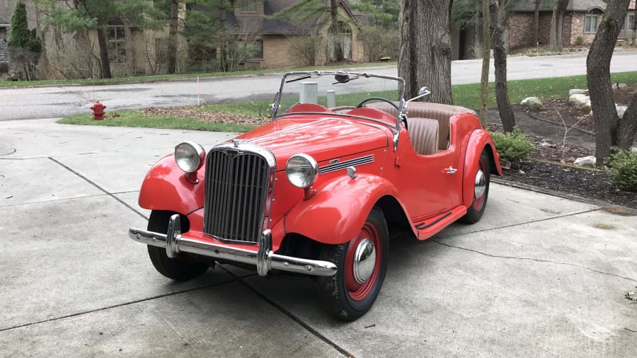 1953 Singer 4AD Roadster at Indy 2019 as W270 - Mecum Auctions