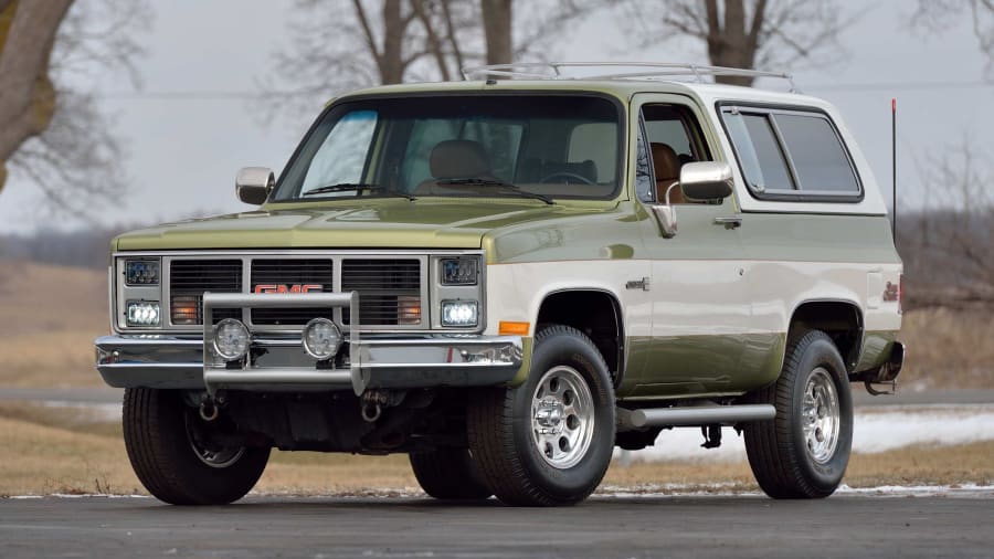 1986 GMC Jimmy Resto Mod at Indy 2019 as F31 - Mecum Auctions