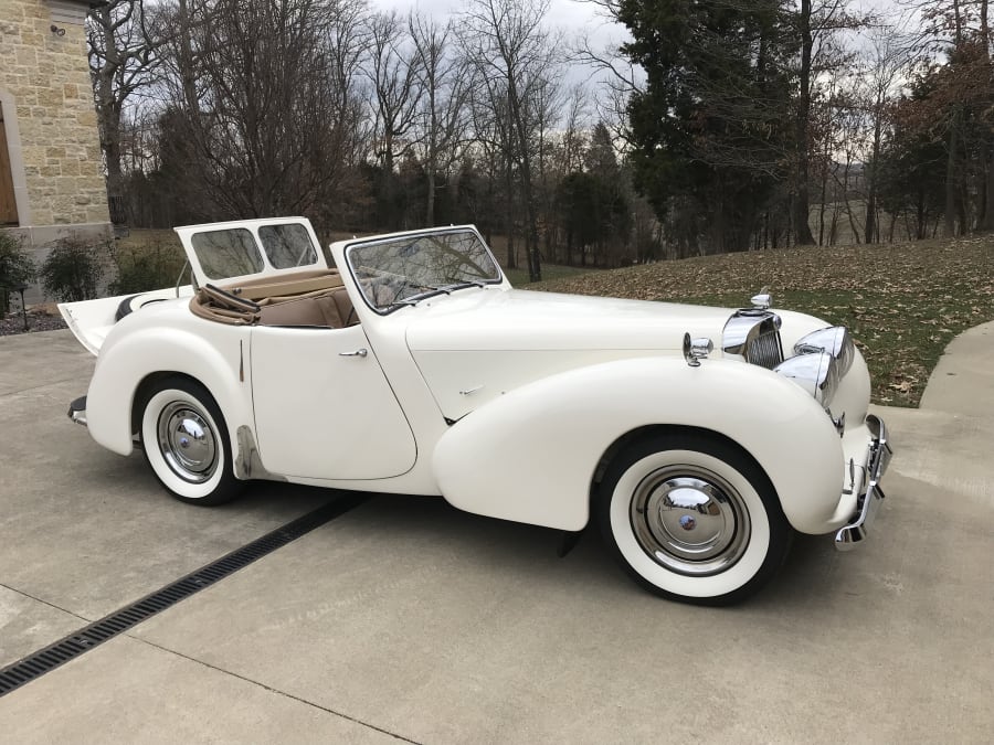 1949 Triumph TRA Roadster at Indy 2019 as F263 - Mecum Auctions