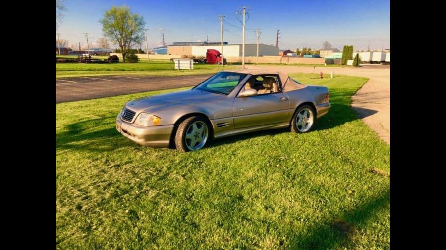 2001 Mercedes-Benz SL500 Convertible at Indy 2019 as G235.1 - Mecum ...