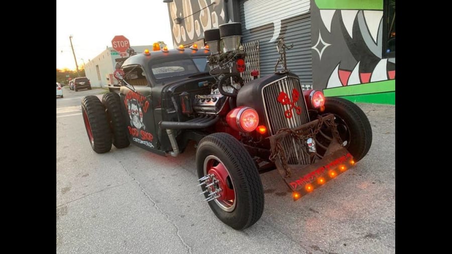 1940 International Dually Rat Rod at Indy 2020 as W132 - Mecum Auctions