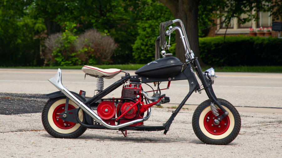 1952 Cushman Rat Rod Scooter at Indy 2020 as L163 - Mecum Auctions