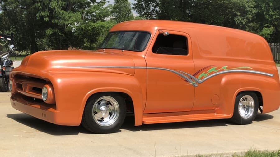 1953 Ford F100 Panel Truck at Indy 2021 asW94 - Mecum Auctions