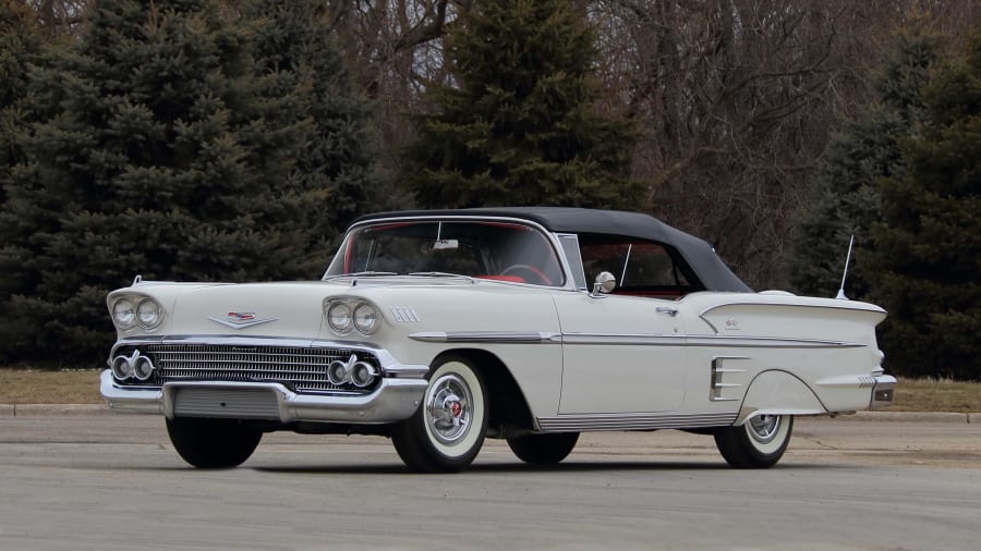 1958 Chevrolet Impala Convertible for Sale at Auction - Mecum Auctions