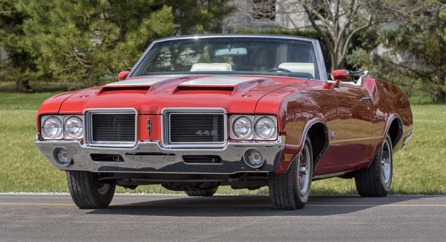 1971 Oldsmobile 442 Convertible at Indy 2021 as F251 - Mecum Auctions