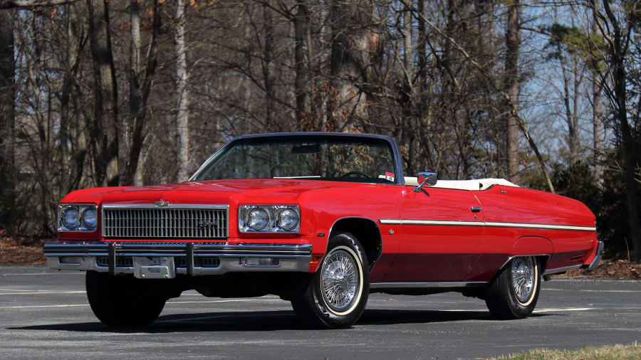 1975 Chevrolet Caprice Classic Convertible for Sale at Auction - Mecum ...
