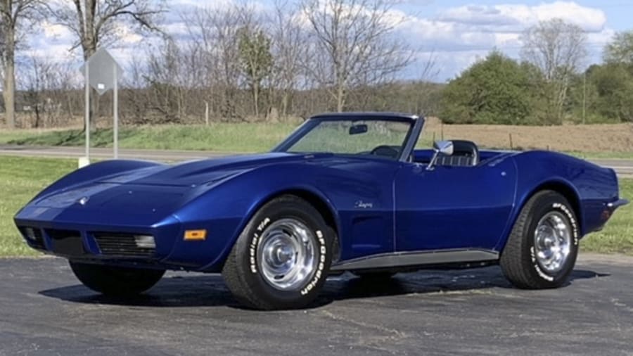 1973 Chevrolet Corvette Convertible for Sale at Auction - Mecum Auctions