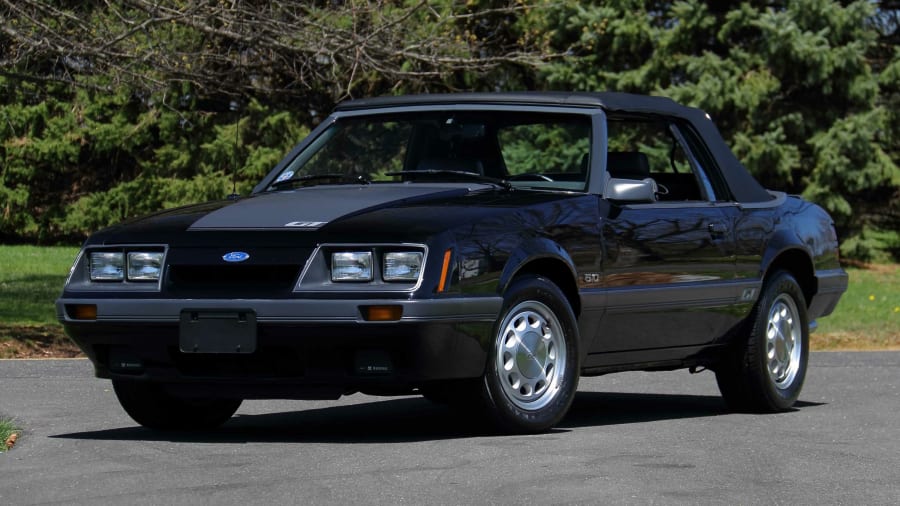 1986 Ford Mustang GT Convertible for Sale at Auction - Mecum Auctions